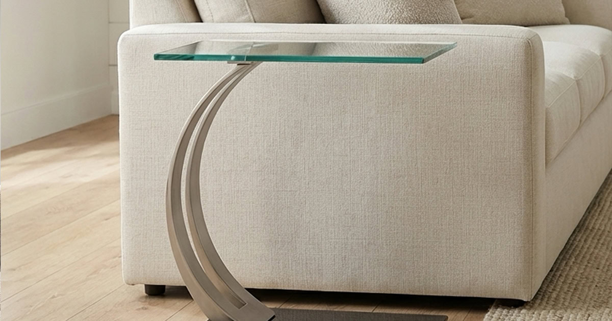 Encore Cantilever Side Table | Furniture | Sklar Furnishings
