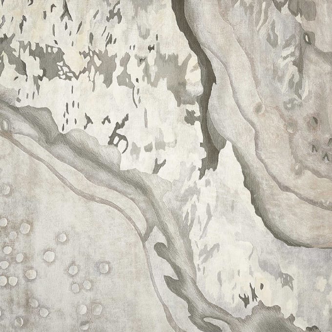 Nourison Silver Cloud Area Rug | Modern Living Room | Design