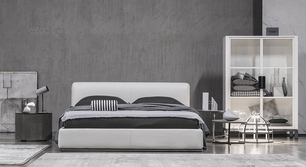 Cierre Imbottiti Thin Bed | Furniture | Sklar Furnishings