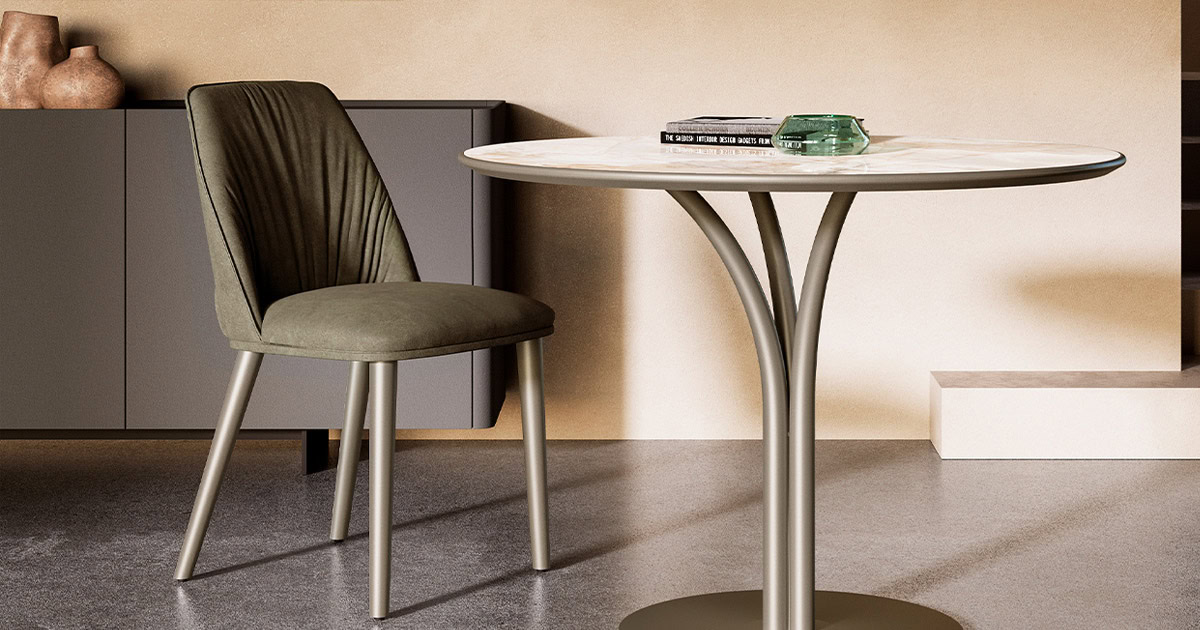 Diva Metal Legs Chair | Furniture | Sklar Furnishings