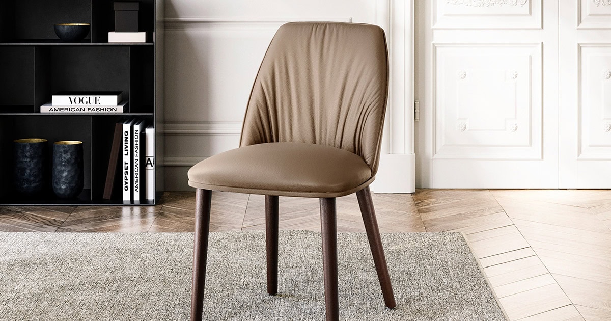 Diva Wood Legs Chair | Furniture | Sklar Furnishings