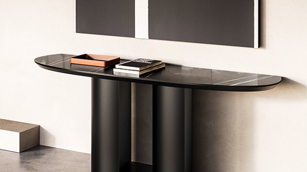 Plai Console Ceramic Top | Furniture | Sklar Furnishings