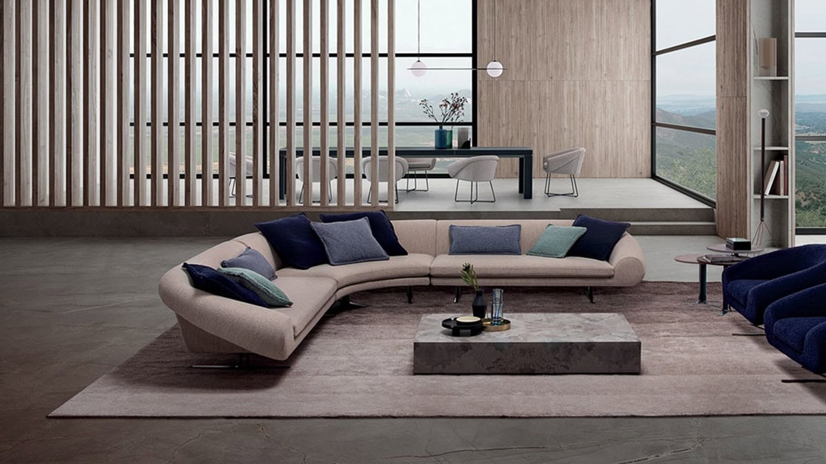 Airstrike Angular Sofa | Furniture | Sklar Furnishings
