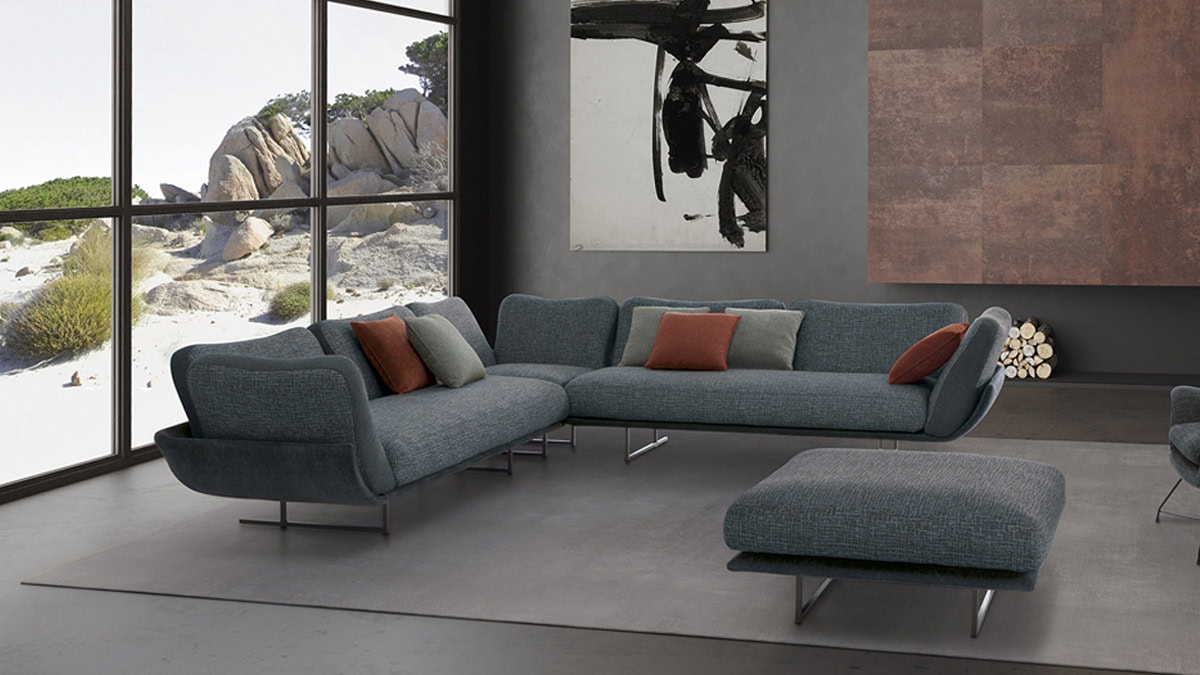 Freespirit Angular Sofa | Furniture | Sklar Furnishings