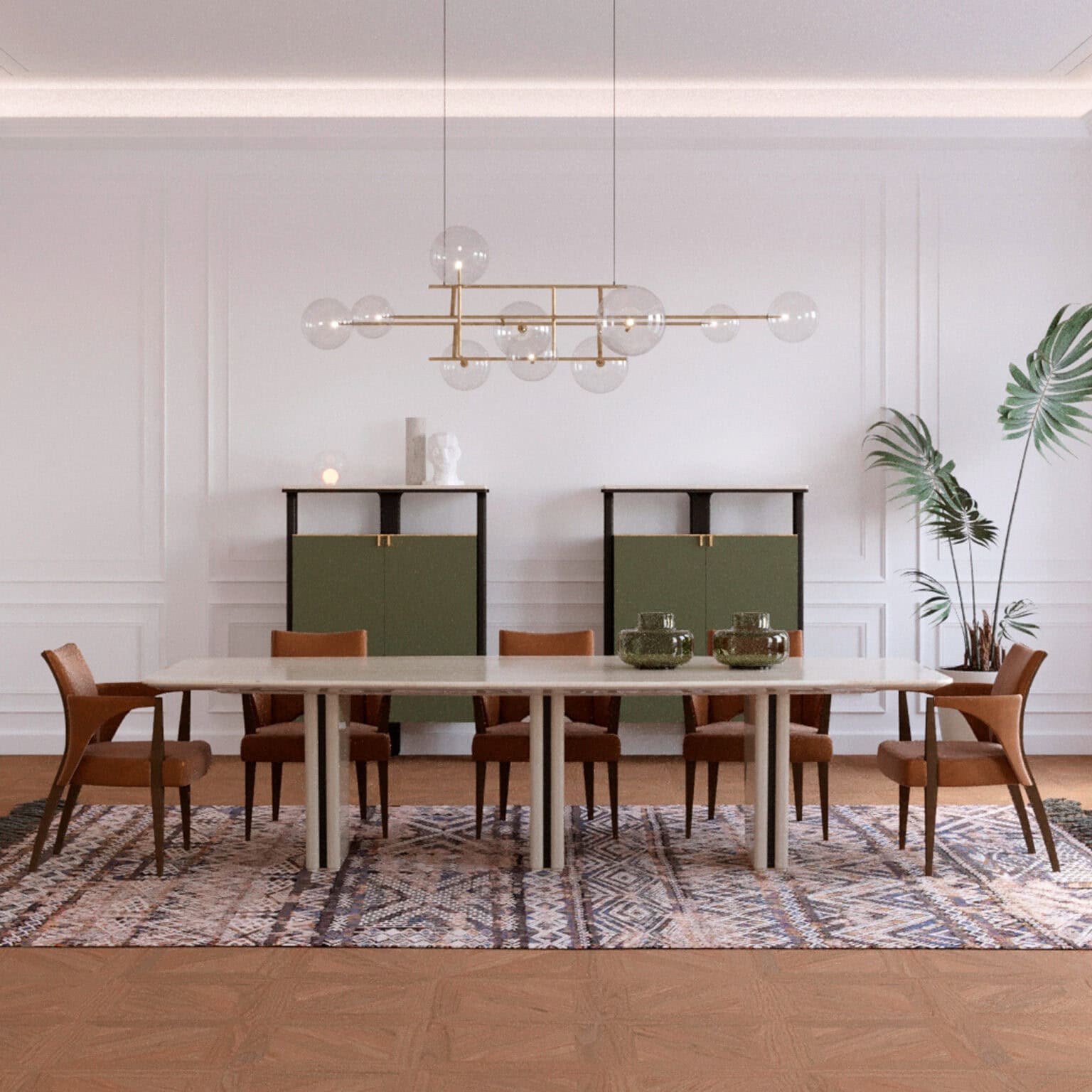 Jasmine Modern Dining Table | Furniture | Sklar Furnishings