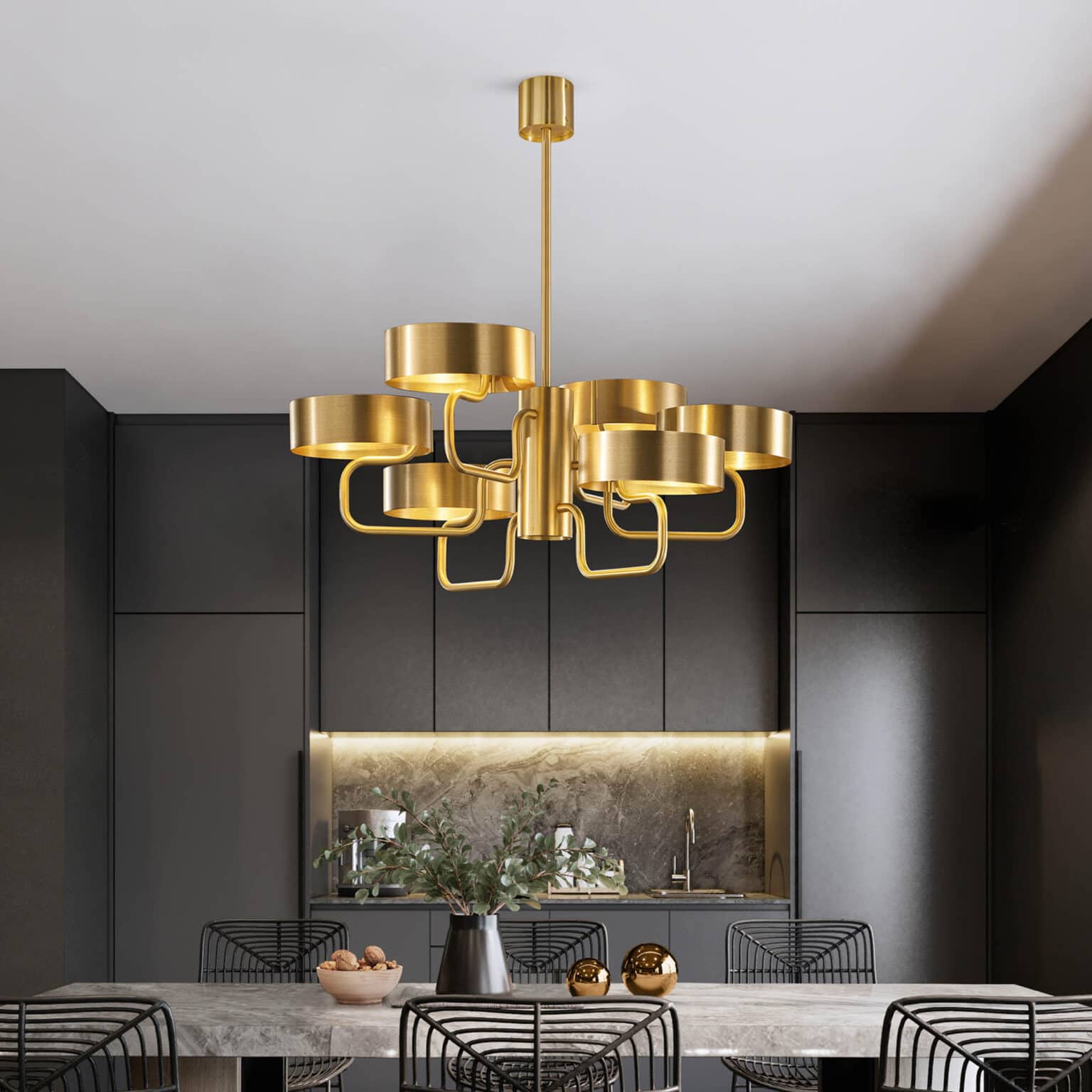 Sound S6 Chandelier | Lighting And Accessories | Sklar Furnishings