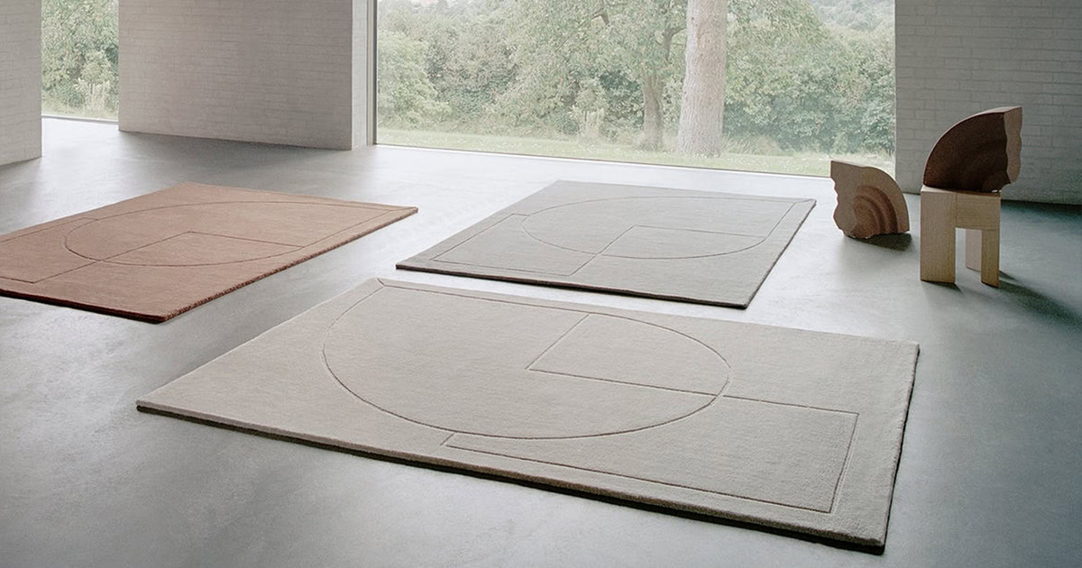 Lineal Poem Rug | Lighting And Accessories | Sklar Furnishings