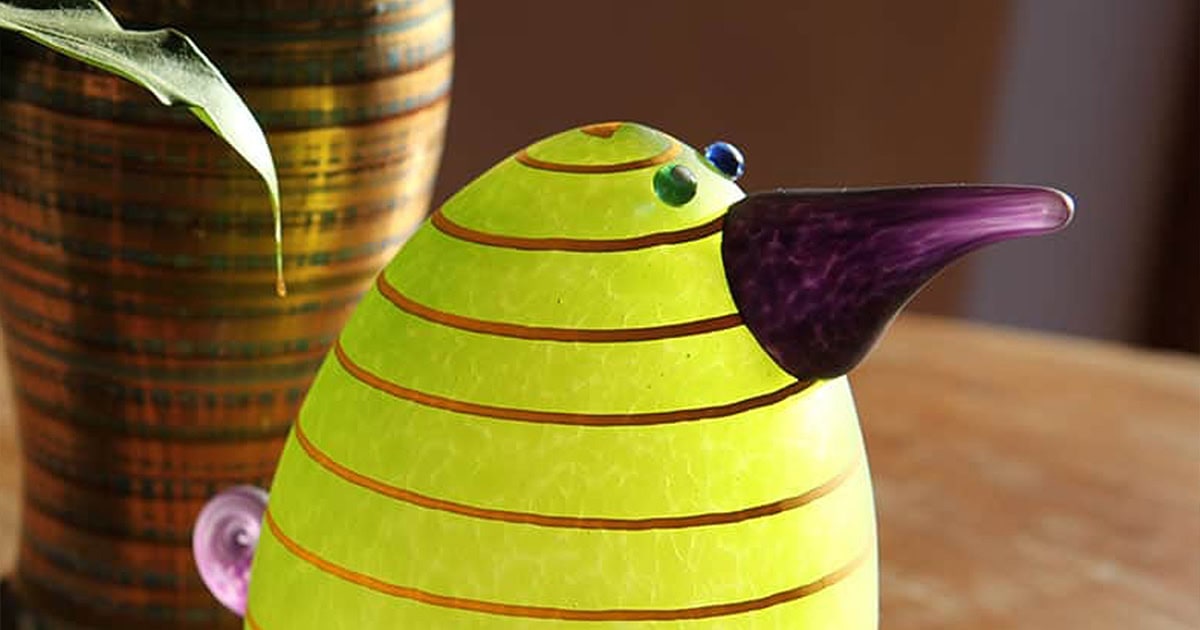 Kiwi Glass Object | Lighting And Accessories | Sklar Furnishings