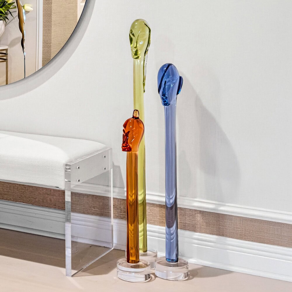 Acrylic Head Sculpture Series | Lighting And Accessories | Sklar ...