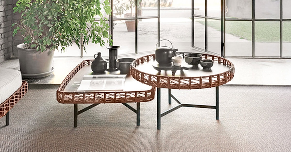 Ropu Woven Coffee Table | Furniture | Sklar Furnishings
