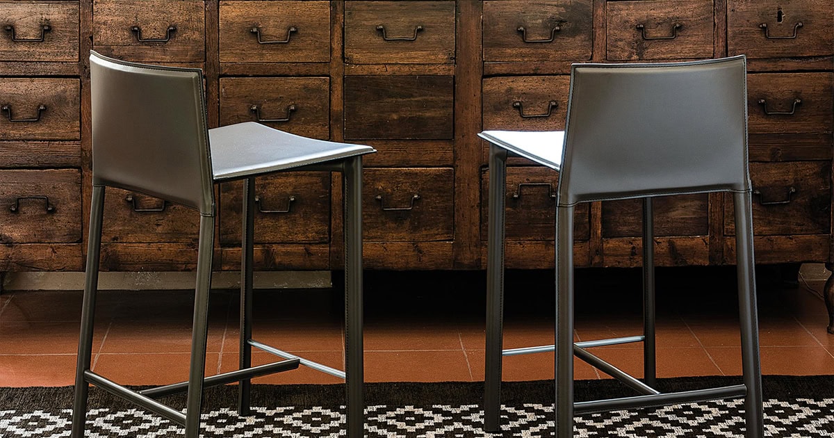 Cliff Stool | Furniture | Sklar Furnishings