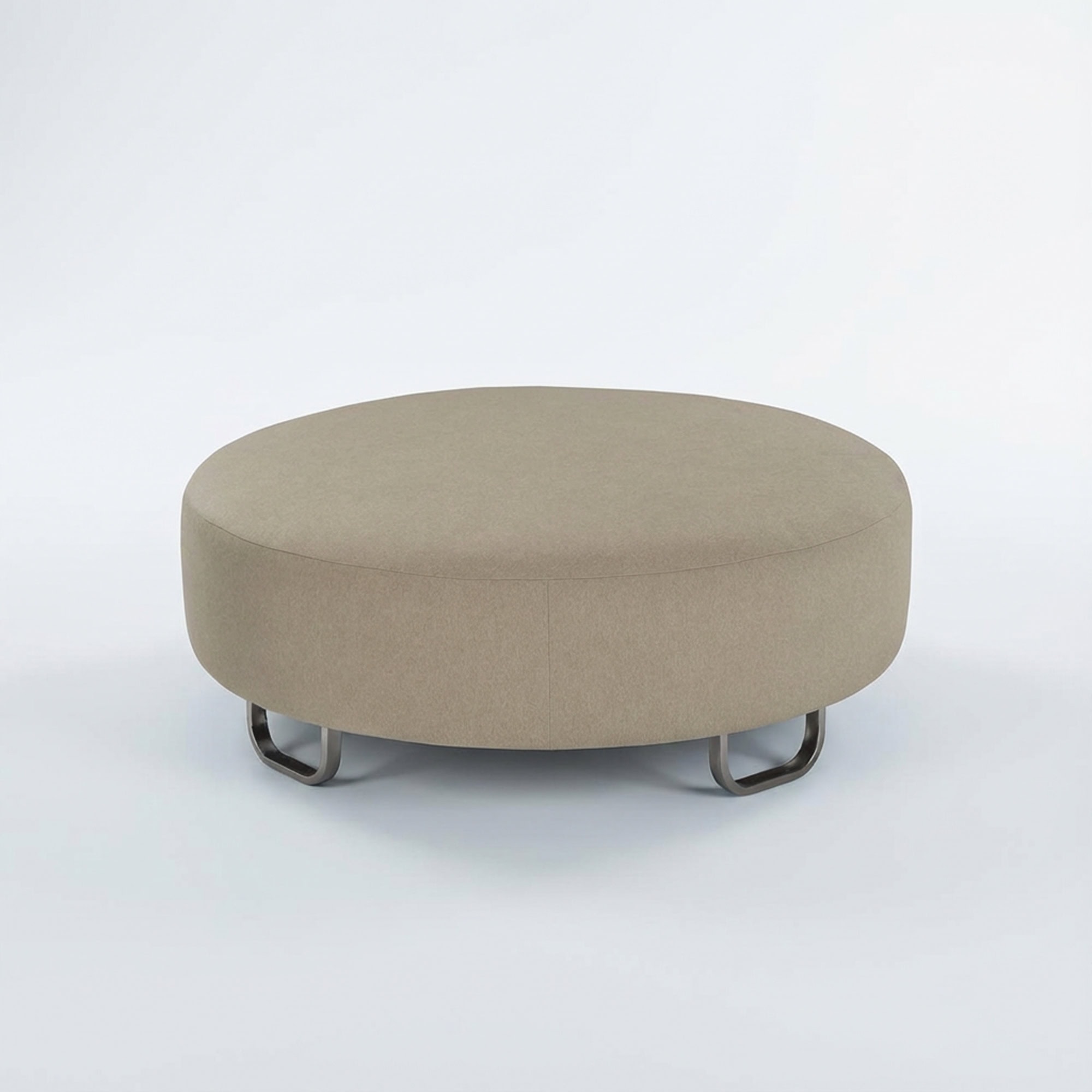 Calcutta Round Ottoman | Furniture | Sklar Furnishings
